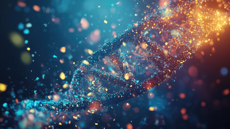 Tool Low Poly Exploded View of a Gene Editing Tool Stock Illustration ...