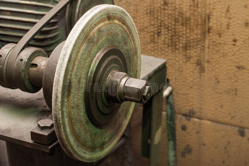 Tool in Machine Shop.Old Tool in Workshor Stock Image - Image of ...