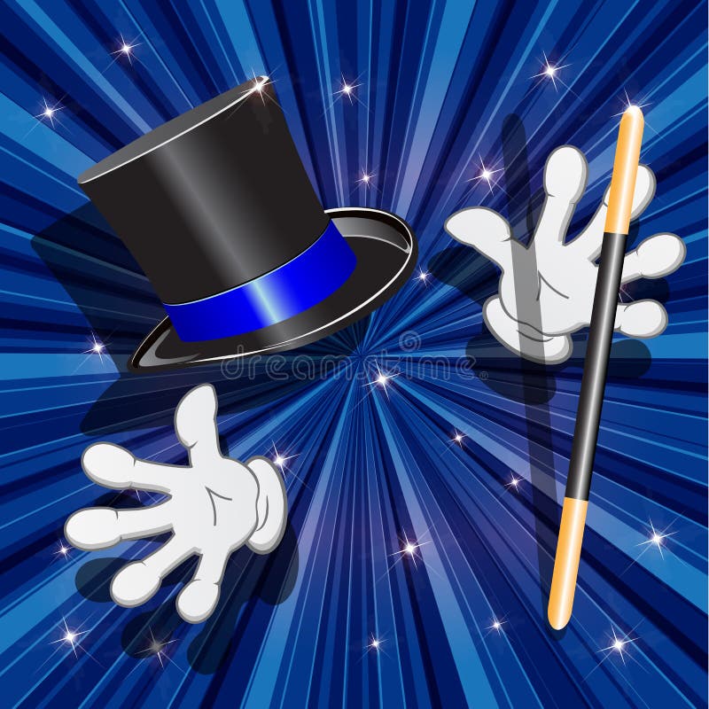 Tool magician stock vector. Illustration of presentation - 31234613