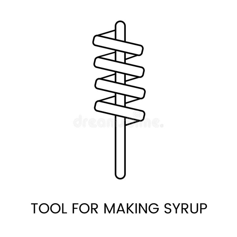 Tool for Making Syrup, Vector Icon Line Beekeeping. Stock Vector ...