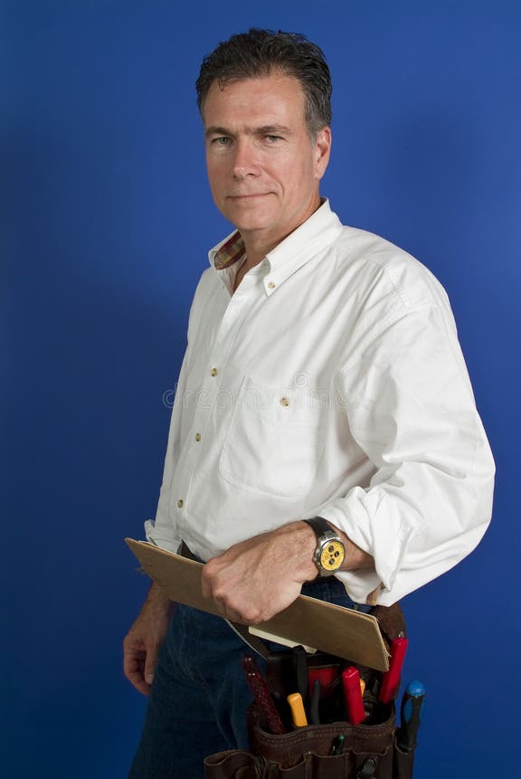 Tool Man stock photo. Image of clipboard, labor, worker - 2716812