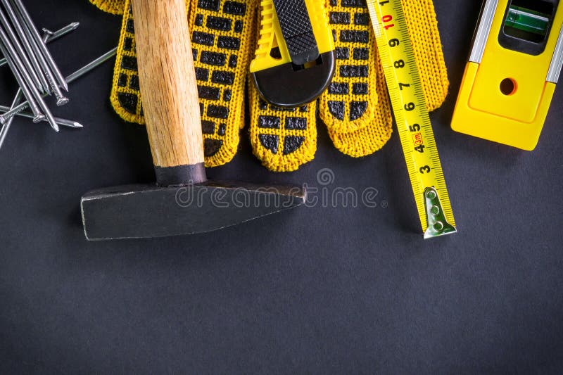 Tool for the Master Builder on Black Background with a Place for ...