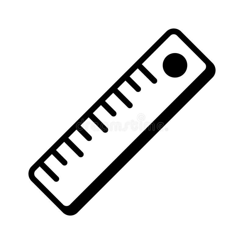 Ruler stock vector. Illustration of geometrical, icon - 331071674