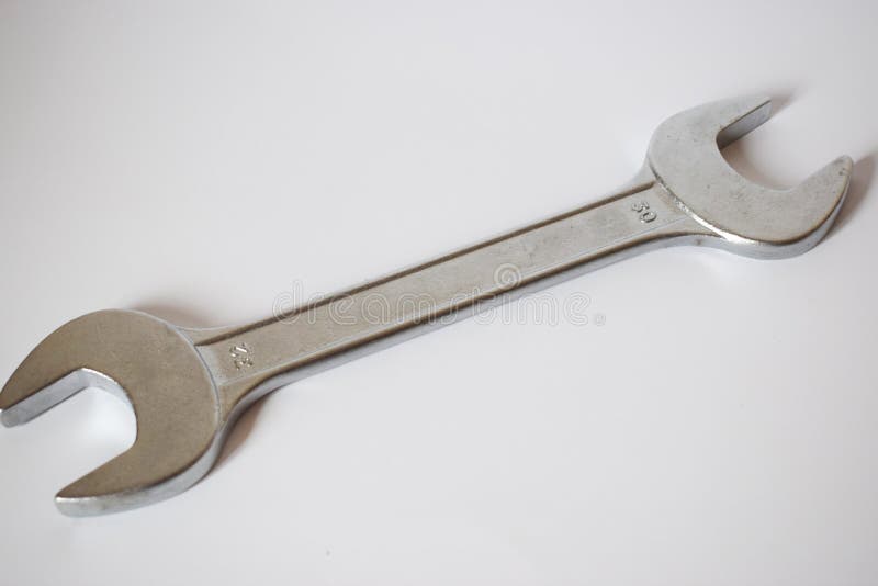 Tool open-end wrench. stock photo. Image of equipment - 90454898