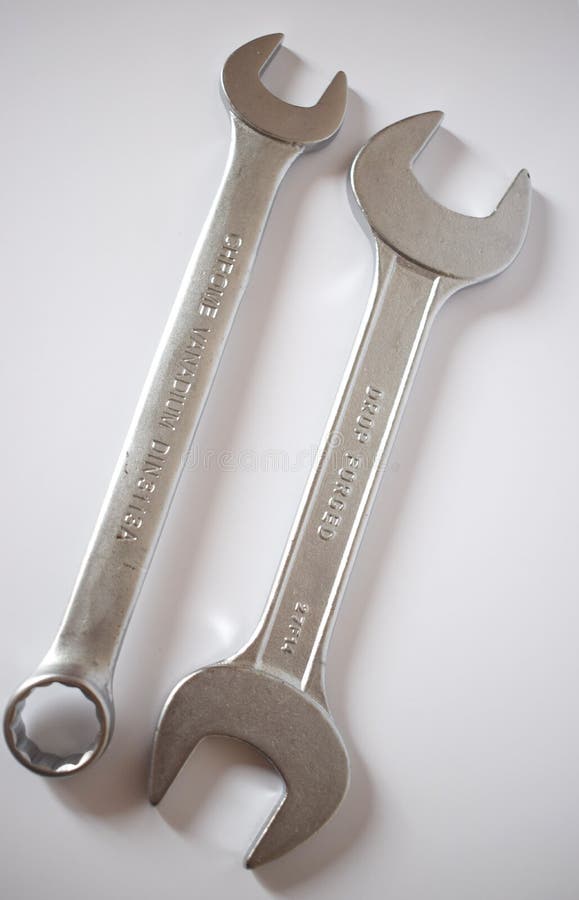 Tool open-end wrench. stock photo. Image of workshop - 90454914
