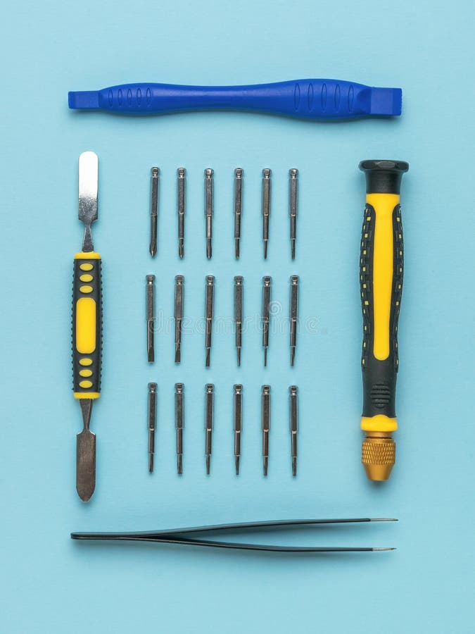 A Tool for Repairing Mobile Devices and Laptops Stock Image - Image of ...