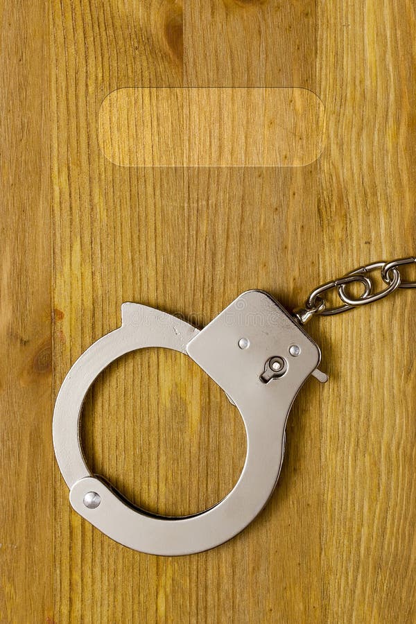 Tool Restriction of Freedom - the Handcuffs Stock Image - Image of ...