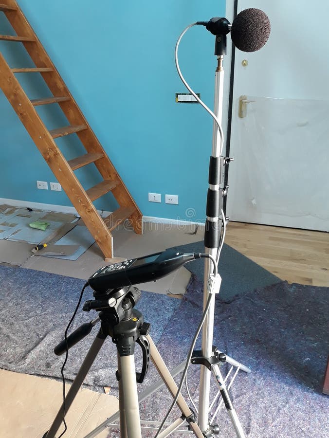 Room acoustics tools stock photo. Image of environment - 176460512