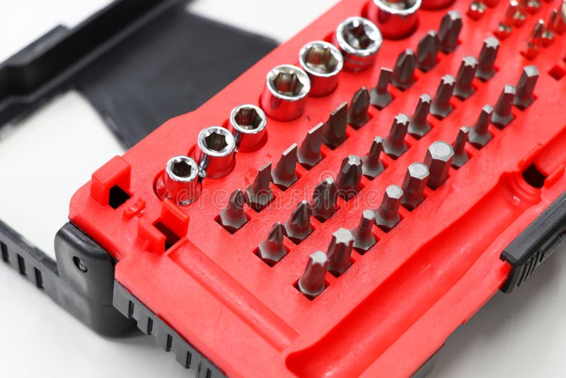 Tool or Screwdriver Box for Repair and Maintenance Stock Photo - Image ...