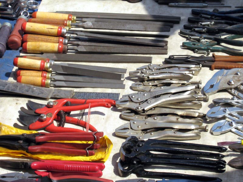 Assortment of Tools in Tool Shed Workshop Editorial Photography - Image ...