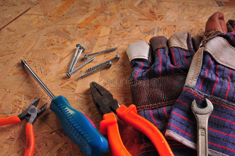 Tool on the table stock image. Image of assortment, screwdriver - 97849085