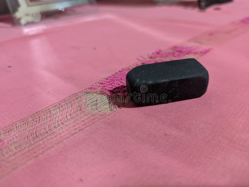 Tool To Erase Writing on Paper Stock Photo - Image of erase, object ...