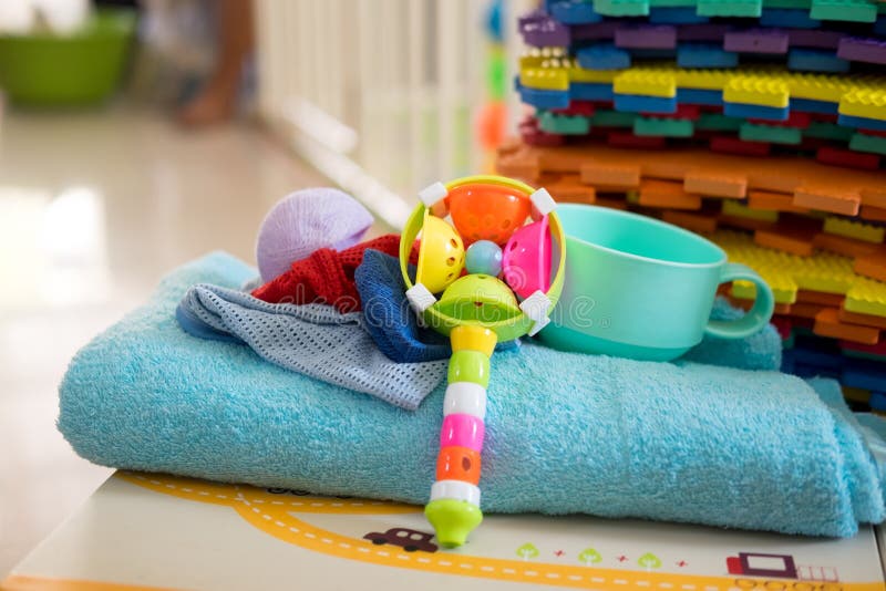 Tool and toy for baby stock image. Image of milk, equipment - 87600611