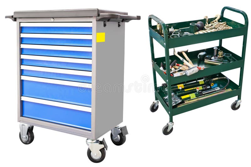 Tool trolley stock image. Image of white, technician - 28772569