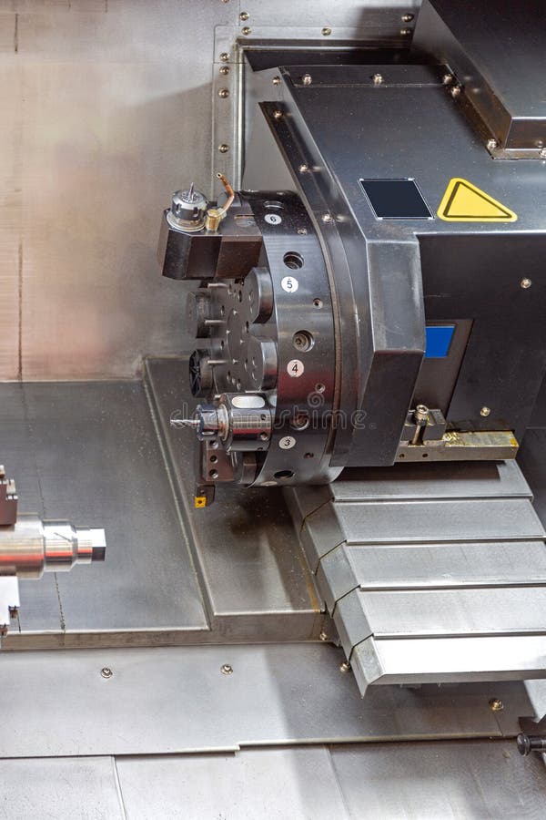 Tool Turret Systems stock photo. Image of machining - 269335486