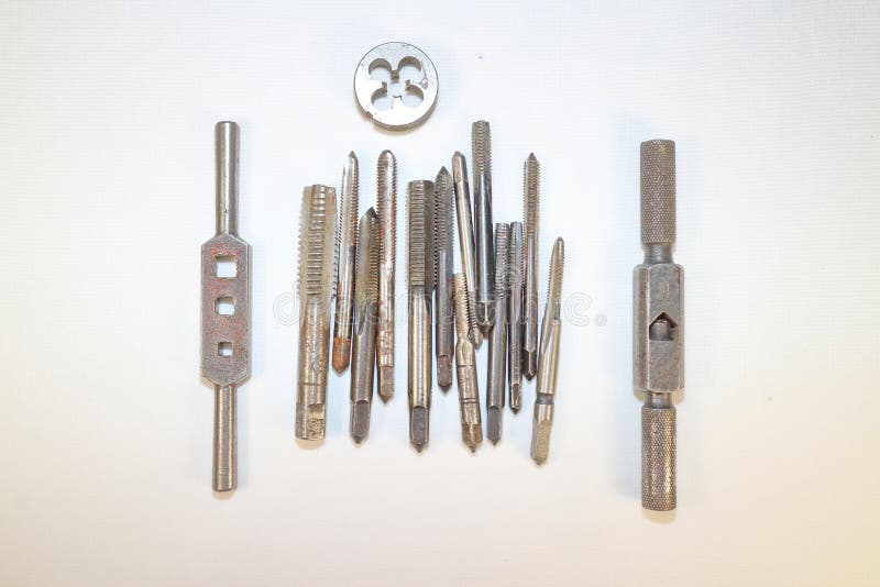 Tool for Work, a Tool for Threading Stock Image - Image of engineering ...