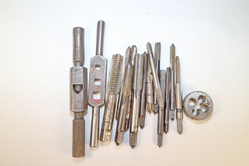 Tool for Work, a Tool for Threading Stock Photo - Image of industrial ...