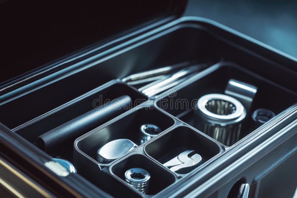 A Toolbox Filled with Different Tools and Equipment for Various Tasks ...