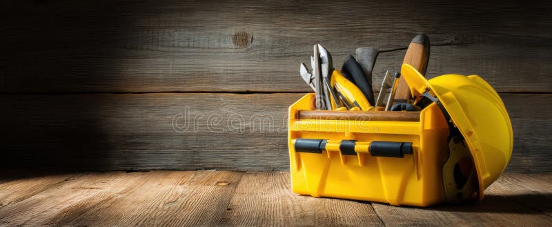 The Toolbox Filled with Essential Tools and Safety Equipment for ...
