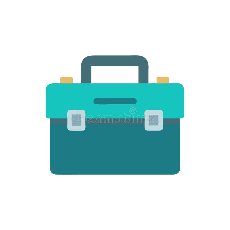 Toolbox Icon for Construction and Repair Stock Illustration ...