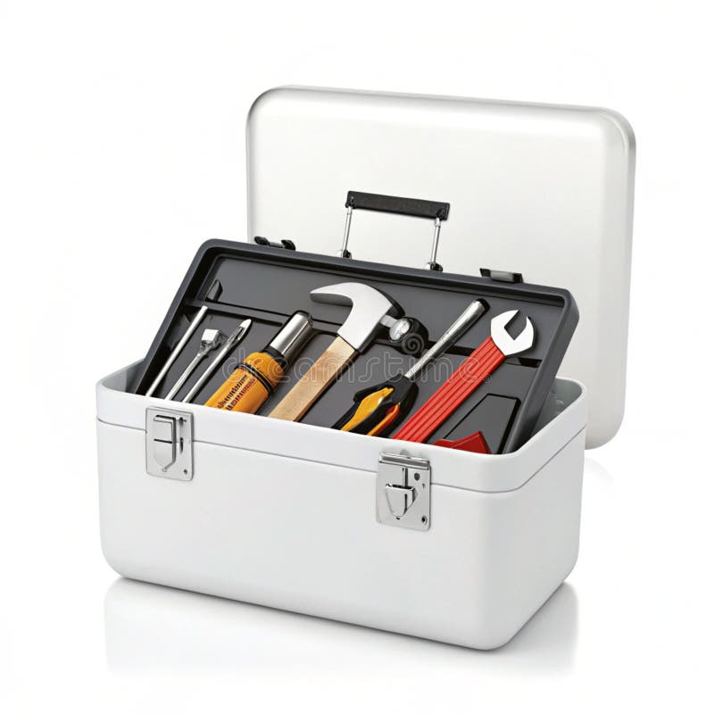 Toolbox Icon Isolated on Transparent Background Stock Illustration ...