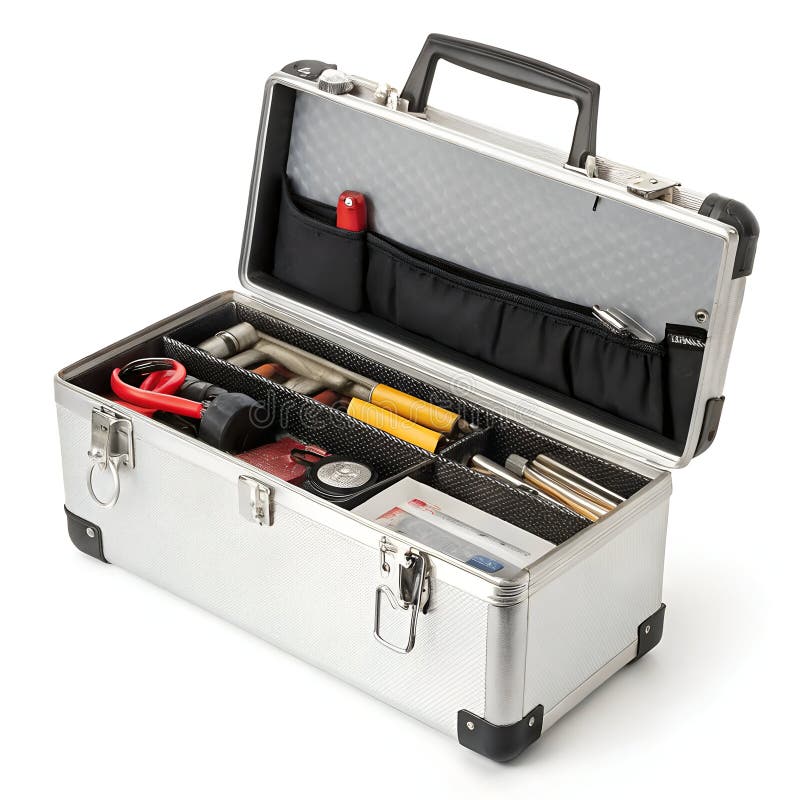 Toolbox stock illustration. Illustration of workshop - 357381146