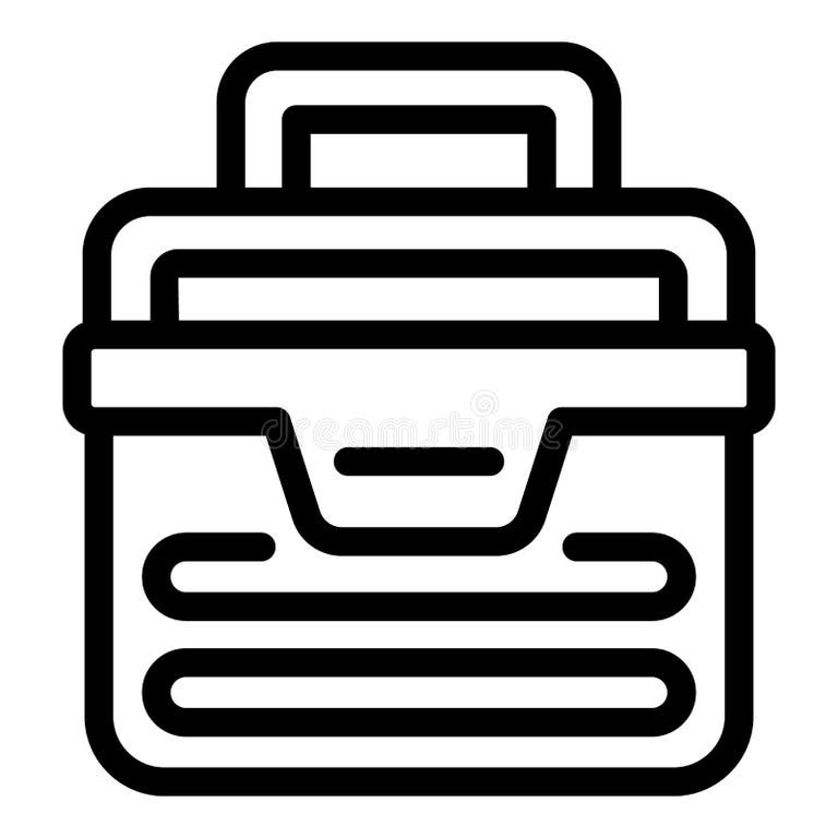 Open Toolbox Outline Stock Illustrations – 340 Open Toolbox Outline ...