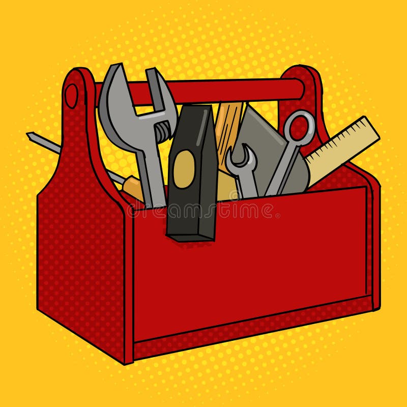 Wooden Tool Box Tools Stock Illustrations – 897 Wooden Tool Box Tools ...
