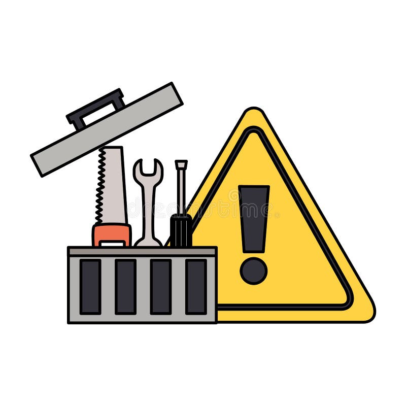 Toolbox Repair Construction Stock Illustration - Illustration of ...