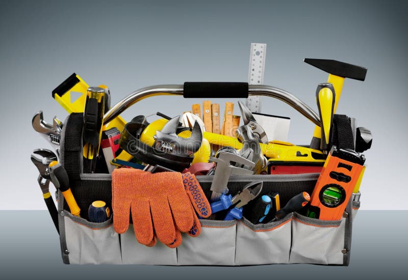 Toolbox stock photo. Image of tube, improvement, construction - 63109220