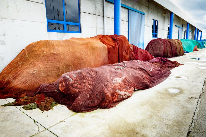 Tooling for the Fishing Industry Stock Photo - Image of nautical ...