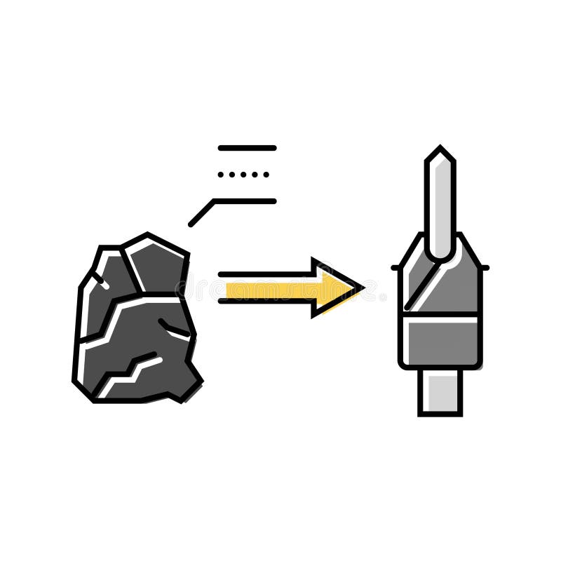 Tooling Materials Mechanical Engineer Color Icon Vector Illustration ...