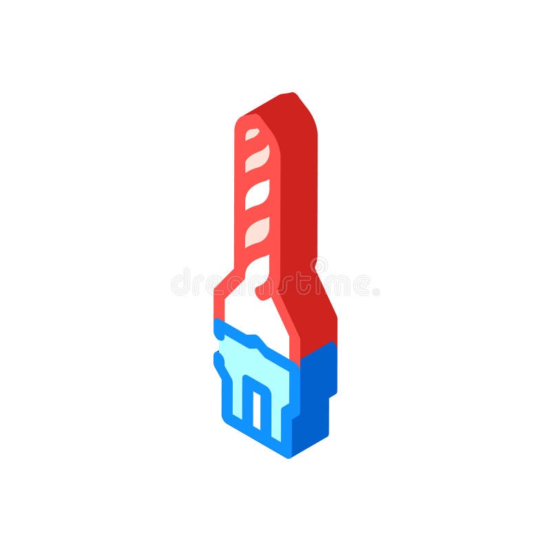 Tooling Materials Mechanical Engineer Isometric Icon Vector ...