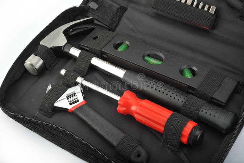 Toolkit stock image. Image of object, equipment, arranging - 12288823