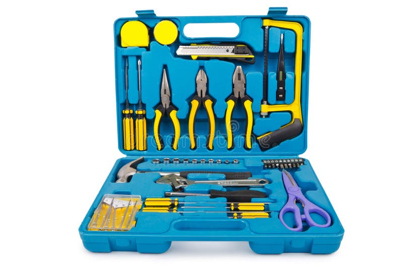 Tool box stock photo. Image of maintenace, home, hammer - 22781874