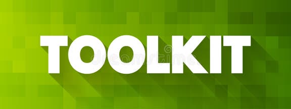 Toolkit Text Quote, Concept Background Stock Illustration ...