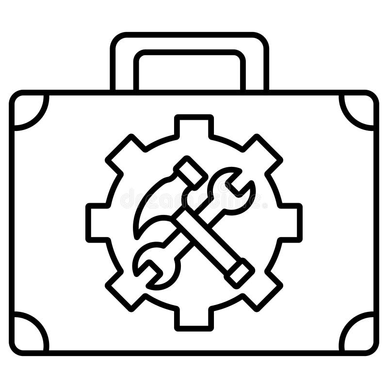 Toolkit Which Can Easily Modify or Edit Stock Vector - Illustration of ...