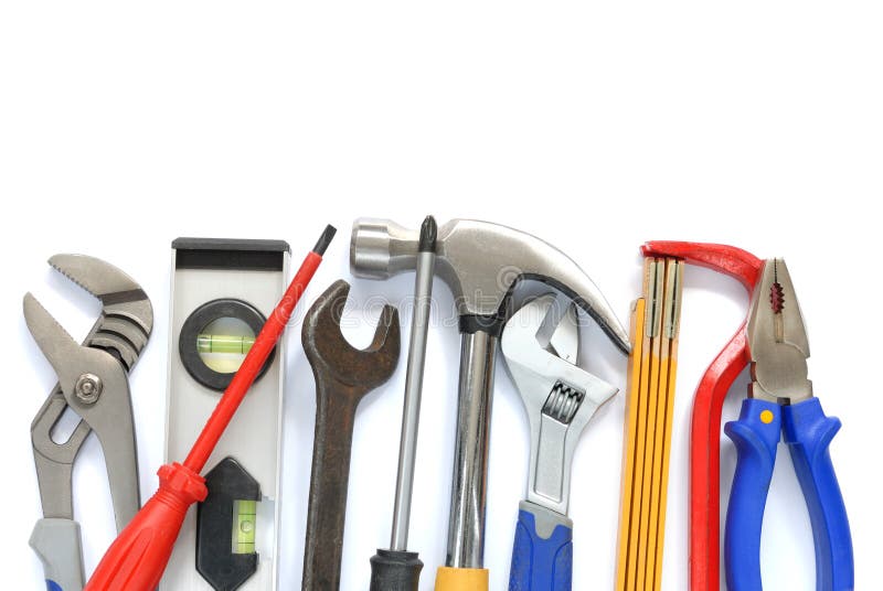 Tool Tools Border Background Stock Photo - Image of paintbrush, drill ...
