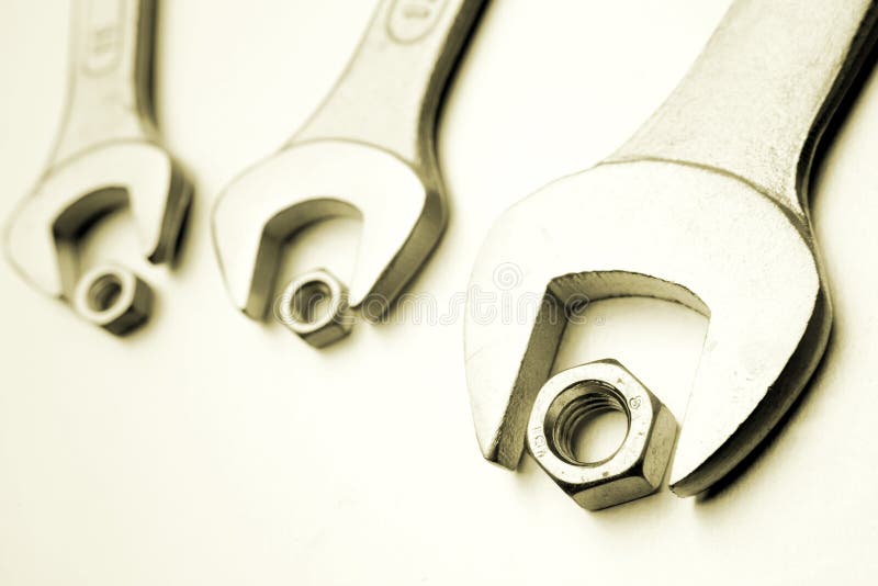 Tools stock image. Image of three, equipment, macro, steel - 15218795