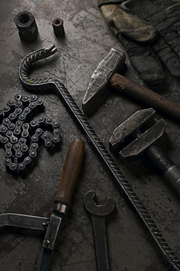 Tools stock photo. Image of wrench, jimmy, hamer, iron - 1854036