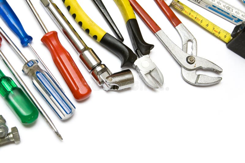 Hand tools stock photo. Image of plier, screwdriver, equipment - 29796796