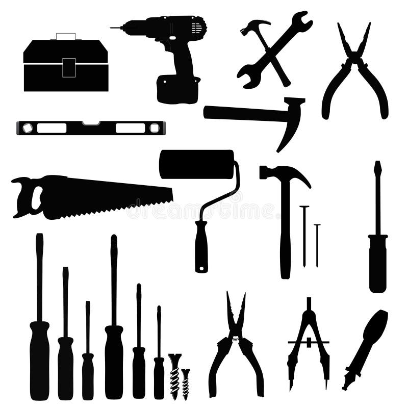 Tools Black Icon Stock Illustrations – 49,791 Tools Black Icon Stock ...