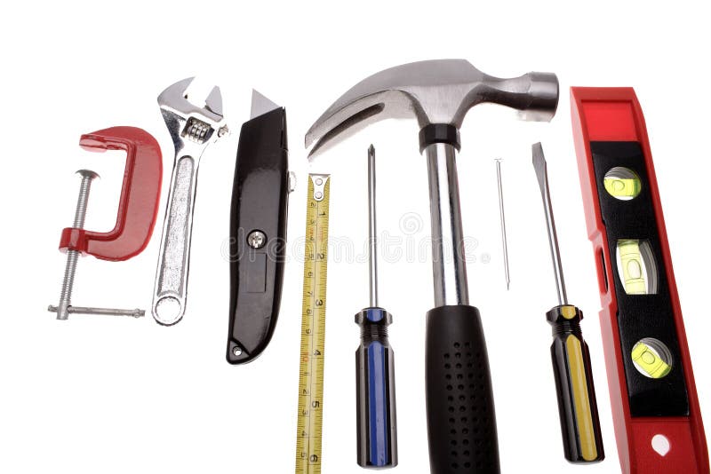 Large Collection of Used Tools Stock Photo - Image of industry, machine ...