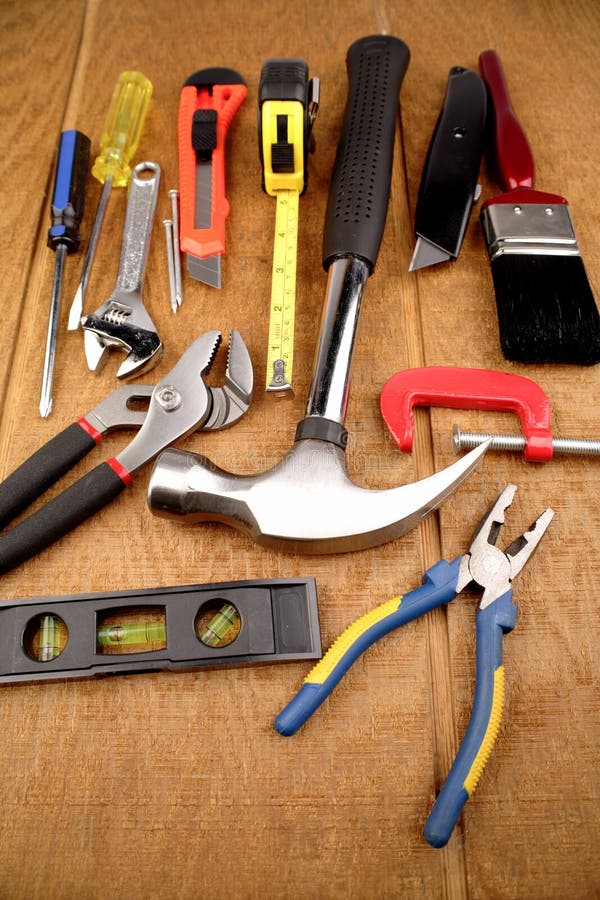 Tools stock photo. Image of items, assortment, improvement - 9159404