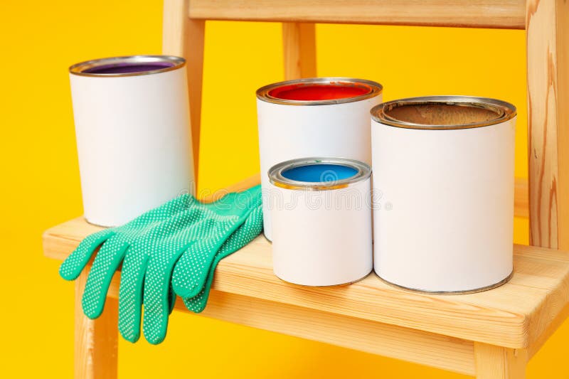 Tools for Art and Repairing - Paint, Paint in Can Stock Photo - Image ...