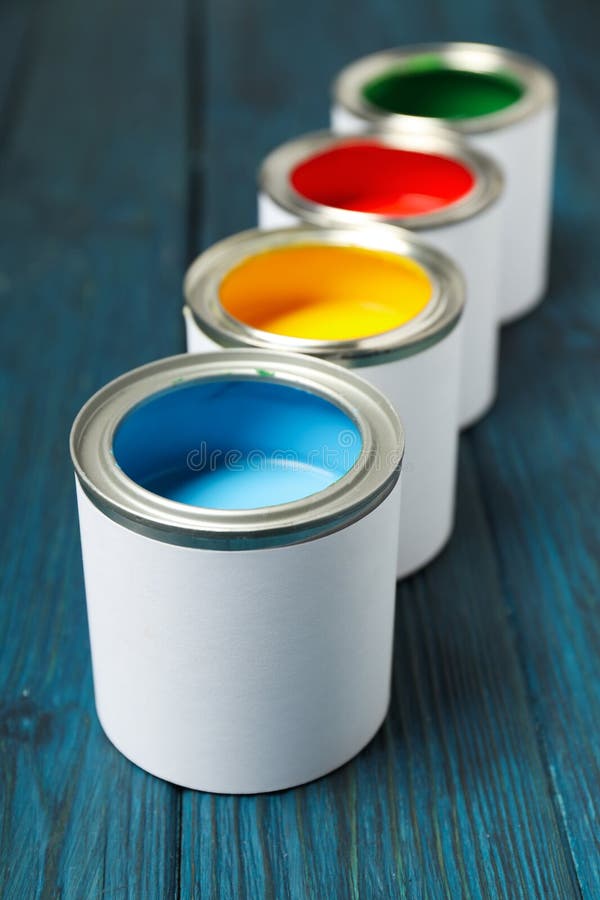 Tools for Art and Repairing - Paint, Paint in Can Stock Photo - Image ...