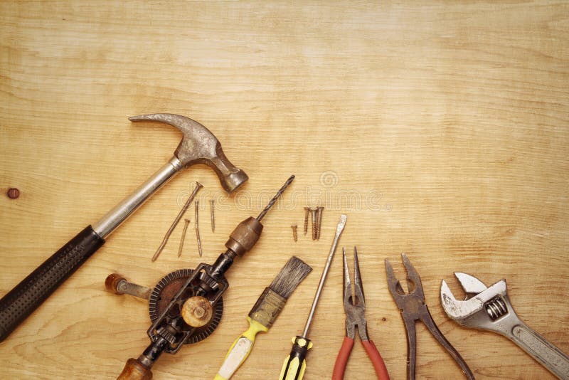 Tools stock image. Image of equipment, carpenter, aged - 39484967