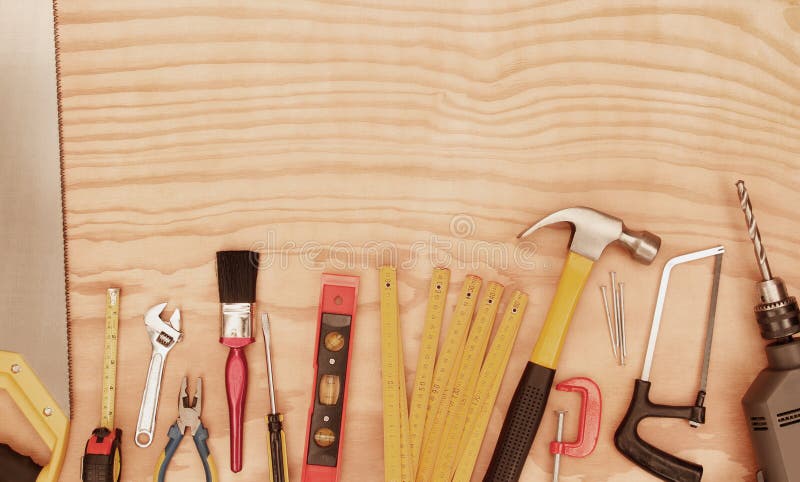 Tools stock photo. Image of repair, work, varied, objects - 288668546