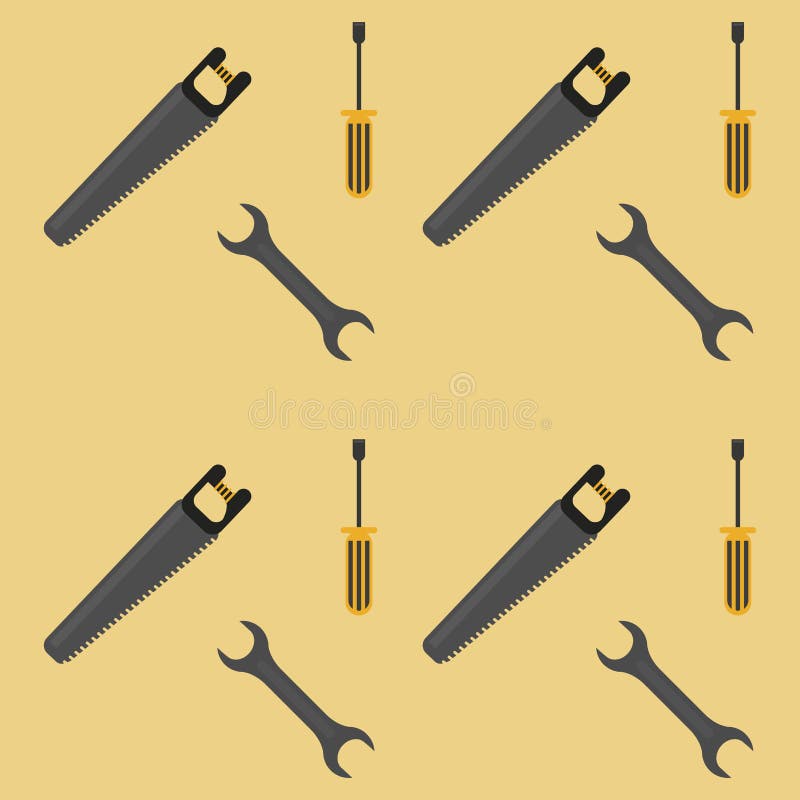 Tools background cartoons stock vector. Illustration of table - 134988842