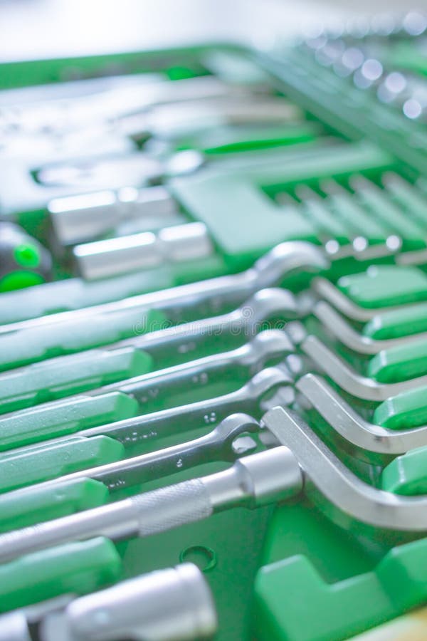 Tools Background with Selectiv Focus. Pastel Colour Stock Photo - Image ...